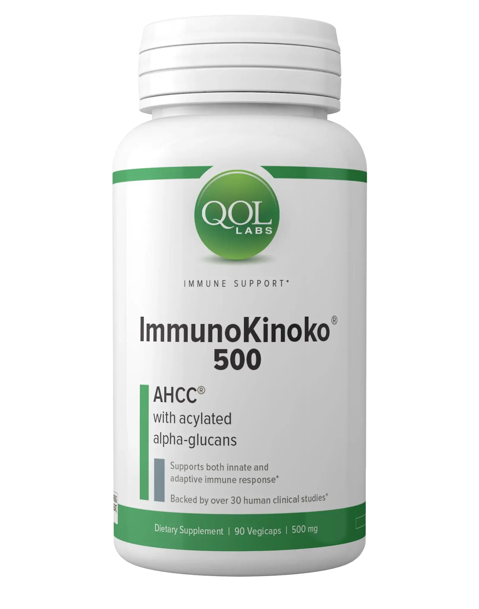 QOL Labs ImmunoKinoko AHCC 500 mg | CentreSpring MD – Hol+